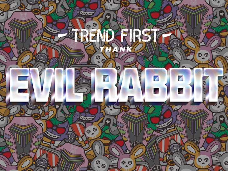 原创潮流ip·EVIL RABBIT_身斜不怕影子正-站酷ZCOOL