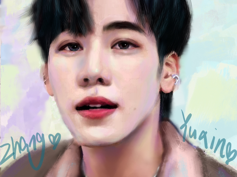 近期的一些厚涂_不张rou-站酷ZCOOL