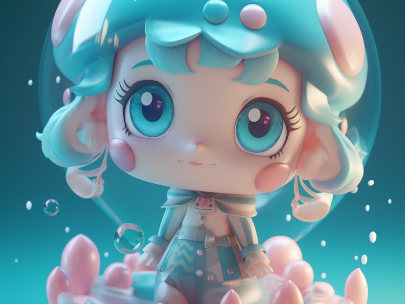 MJ Al生成 IP形象2⃣️_AI疯人院-站酷ZCOOL