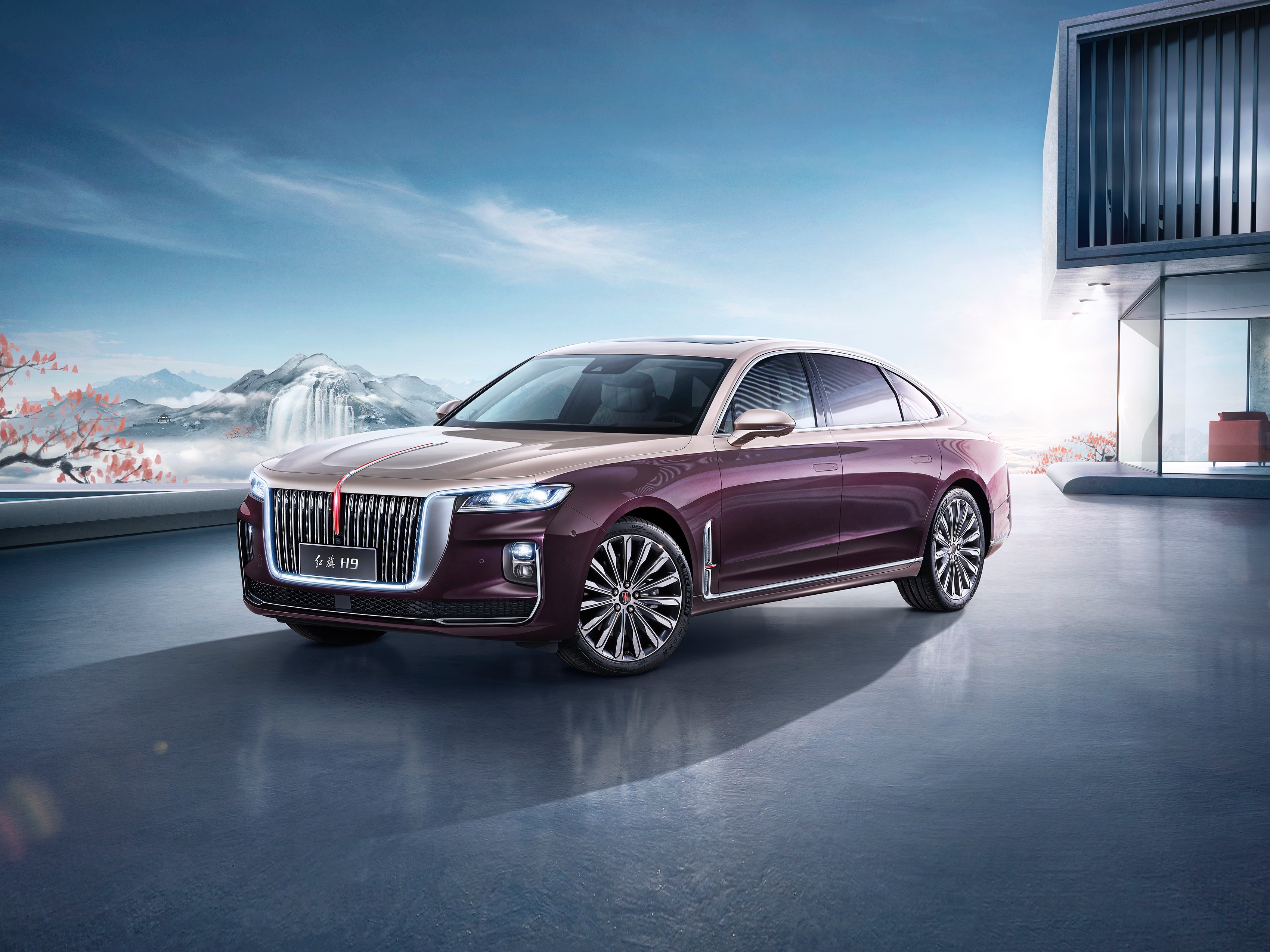 红旗H9上市KV_G子龍-站酷ZCOOL