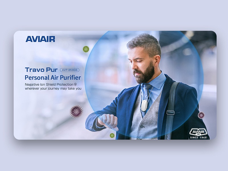 AVIAIR艾威亚迩随行个人净化器_清醒闲散-站酷ZCOOL
