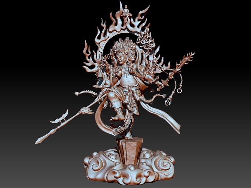 秽迹金刚_cg3d虫-站酷ZCOOL