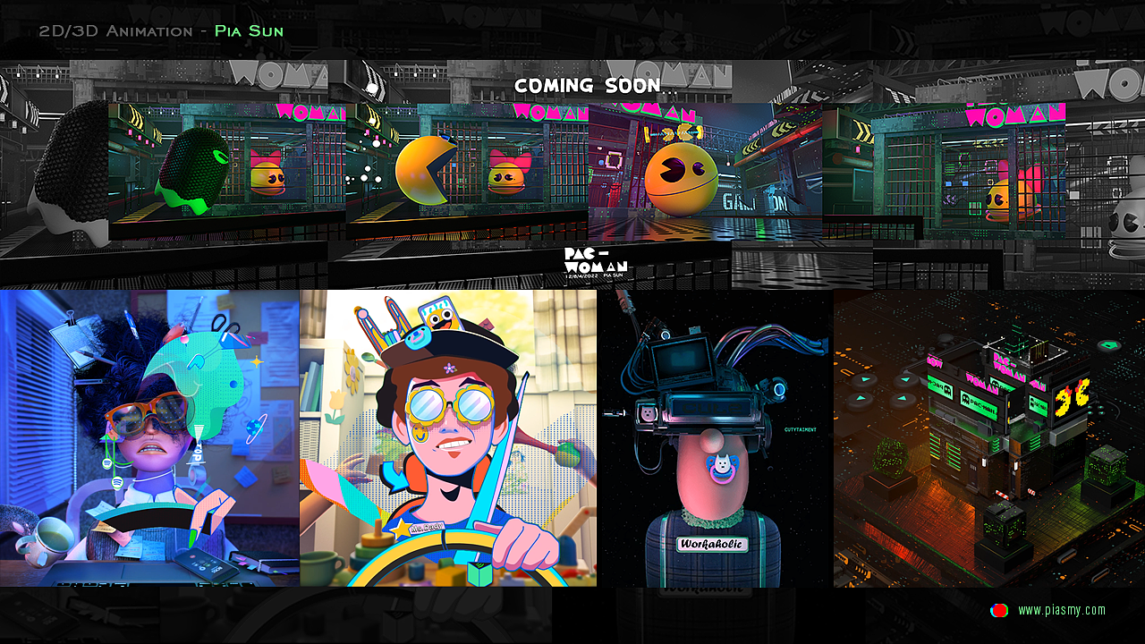 2021 Portfolio Pia Sun_Pia动画师-站酷ZCOOL