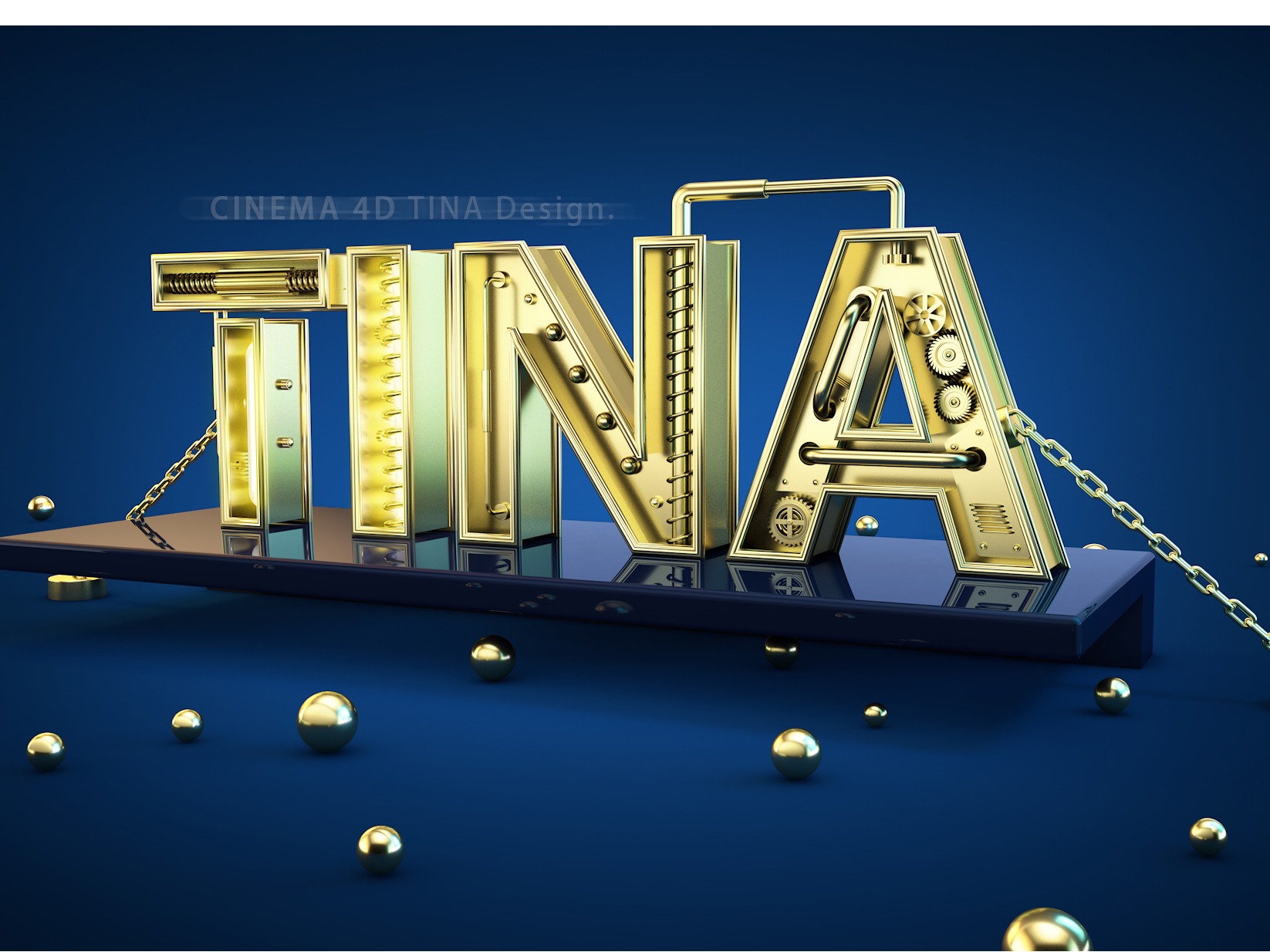 C4D作品_Tina设计师-站酷ZCOOL