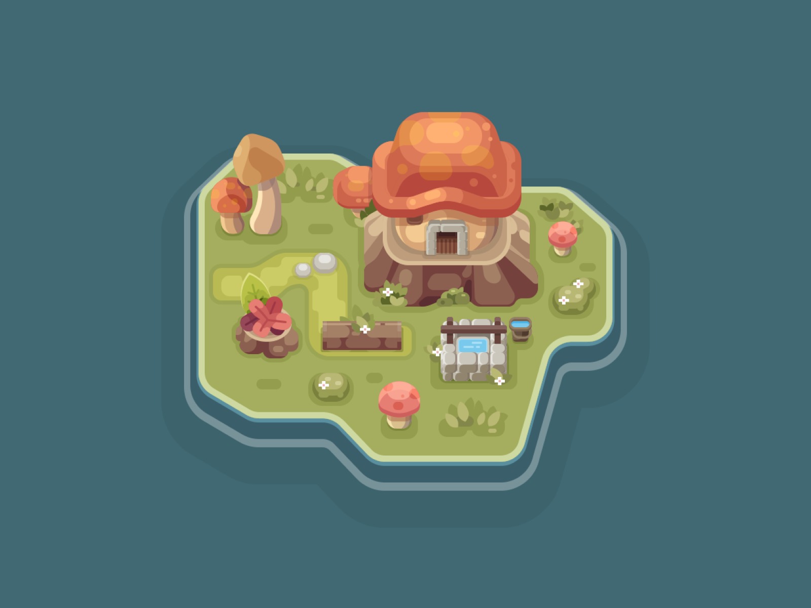 Pixel.Fun2岛地图16、18_Lelusen-站酷ZCOOL