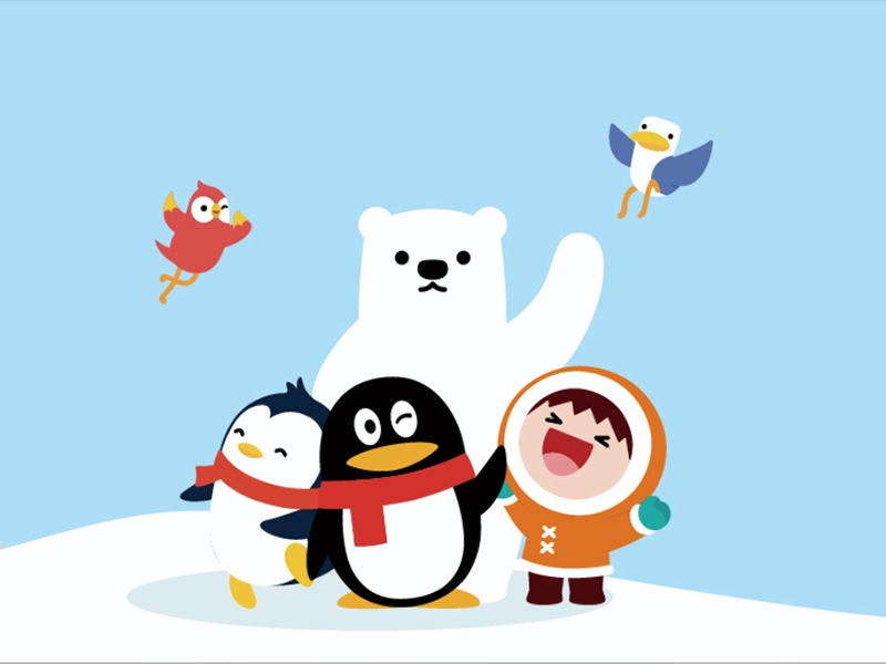 QQ family X 企鹅酒店_12135-站酷ZCOOL