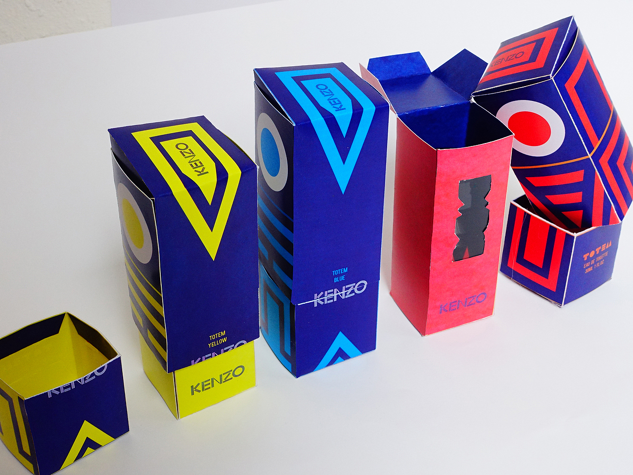 Perfume TOTEM KENZO, Packaging KENZO图腾香水包装设计|平面|包装|JaclynLin_原创作品-站酷ZCOOL