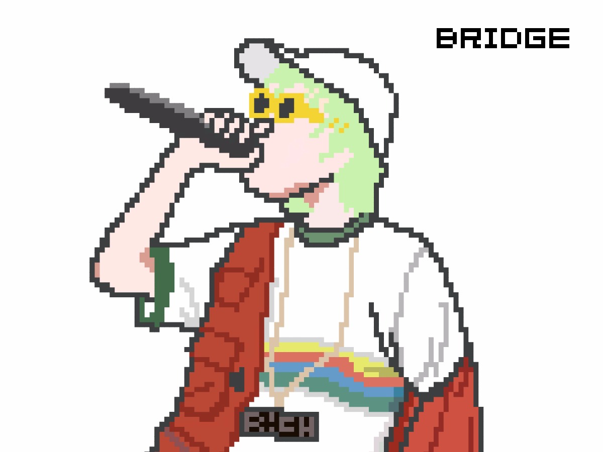 中国有嘻哈-PG One-GAI-Bridge像素画_醋伴柠檬-站酷ZCOOL