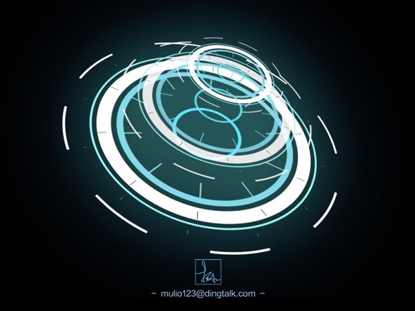 【HUD】HUD动效｜纯AE制作_风华奈奈-站酷ZCOOL