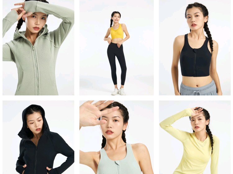 运动瑜伽服拍摄-2023S look book_商业摄影有限公司-站酷ZCOOL