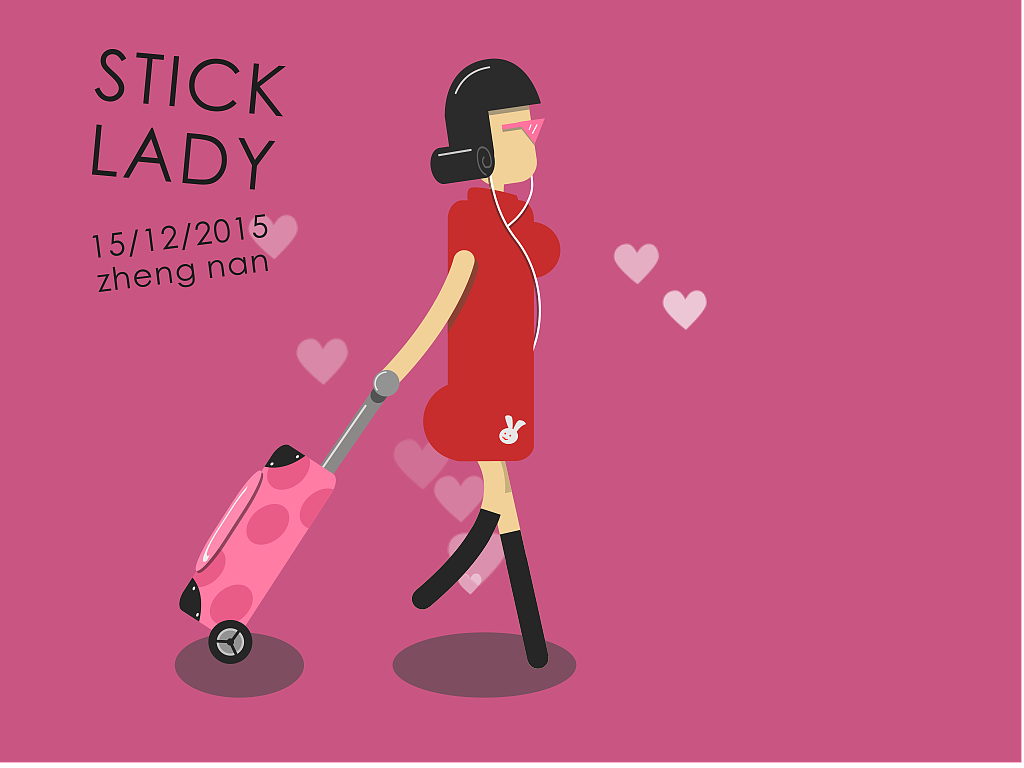 Stick Lady_南森lllok-站酷ZCOOL