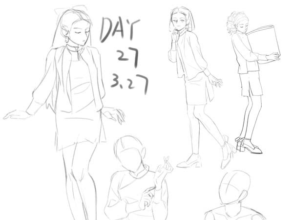 #速写60天挑战赛#Day27@速写班长_wawamo-站酷ZCOOL