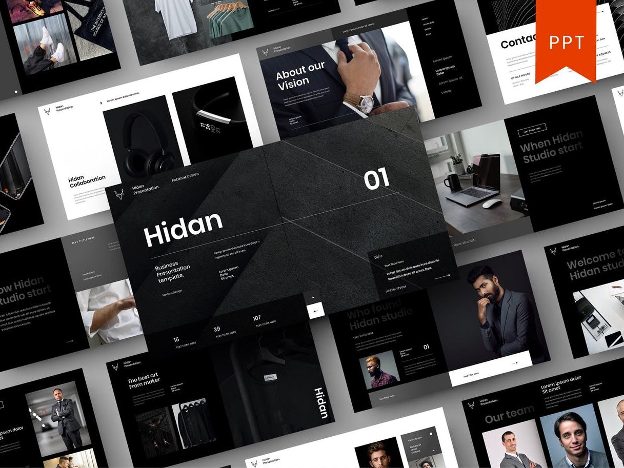 高端商业powerpoint设计_RoblesTegan-站酷ZCOOL