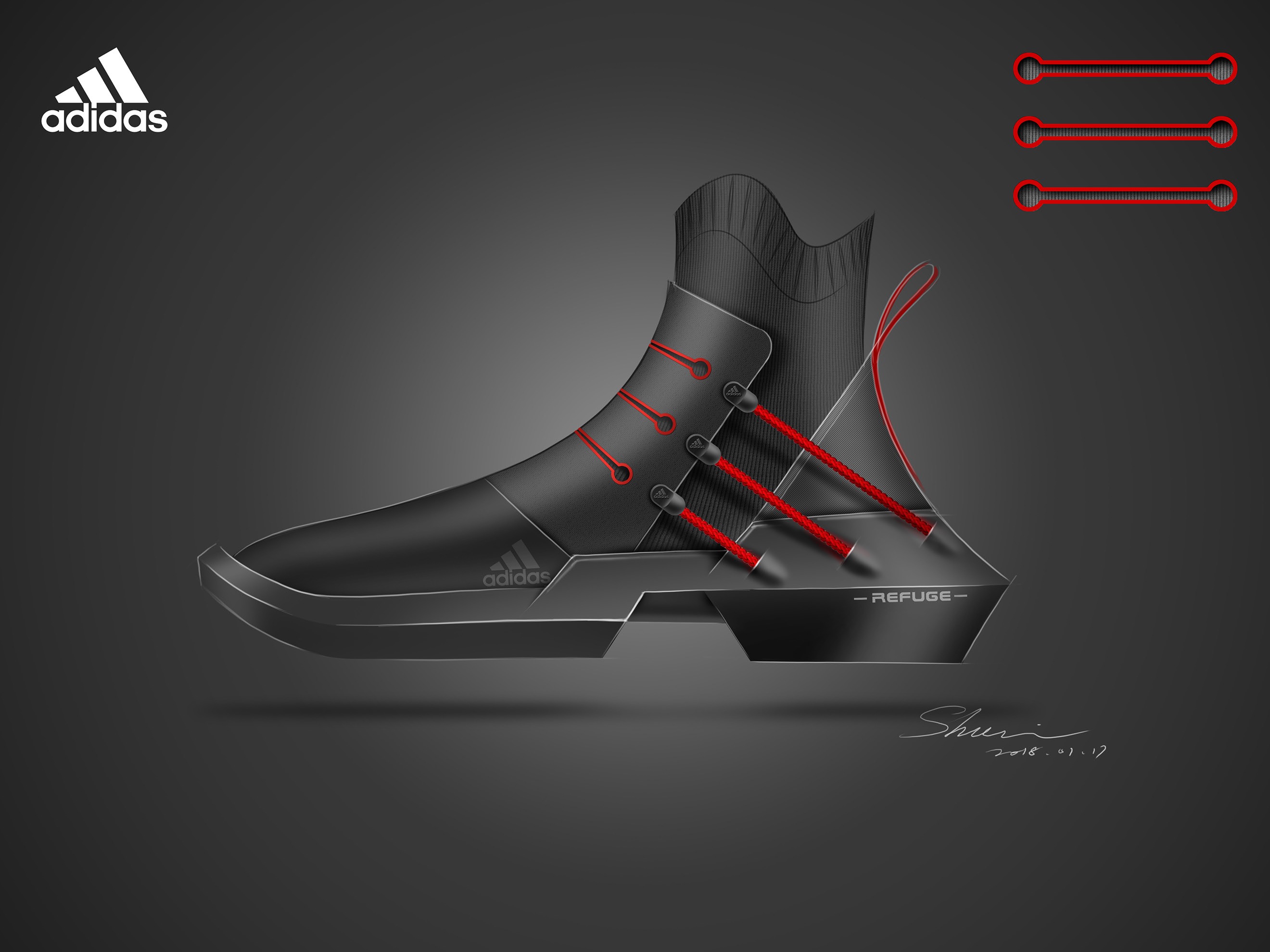Shoes design sketch_Designer_5-站酷ZCOOL