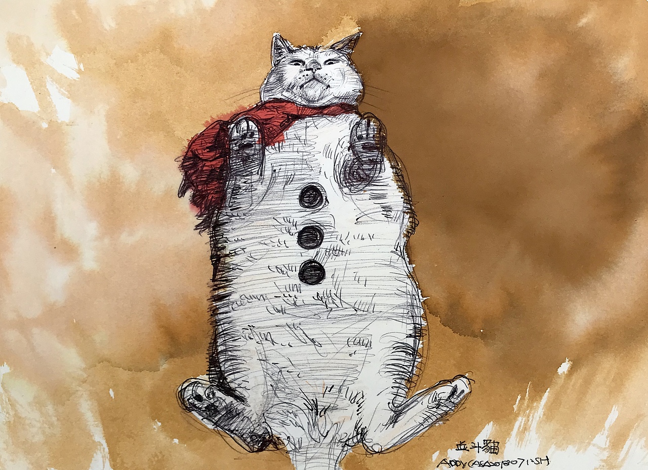 【並斗貓咪】_addysoho-站酷ZCOOL