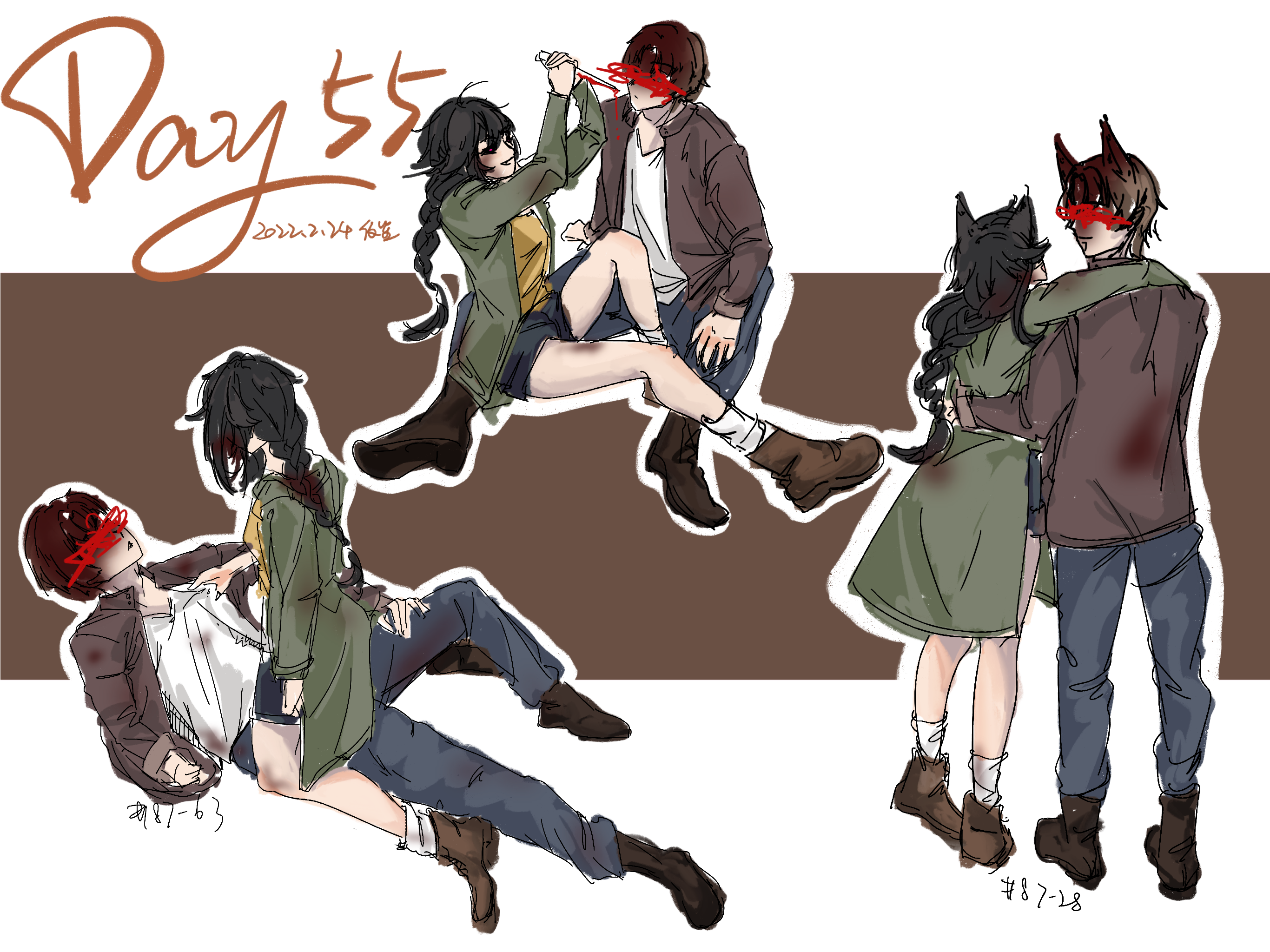 #速写60天挑战赛#day55_攸笙-站酷ZCOOL