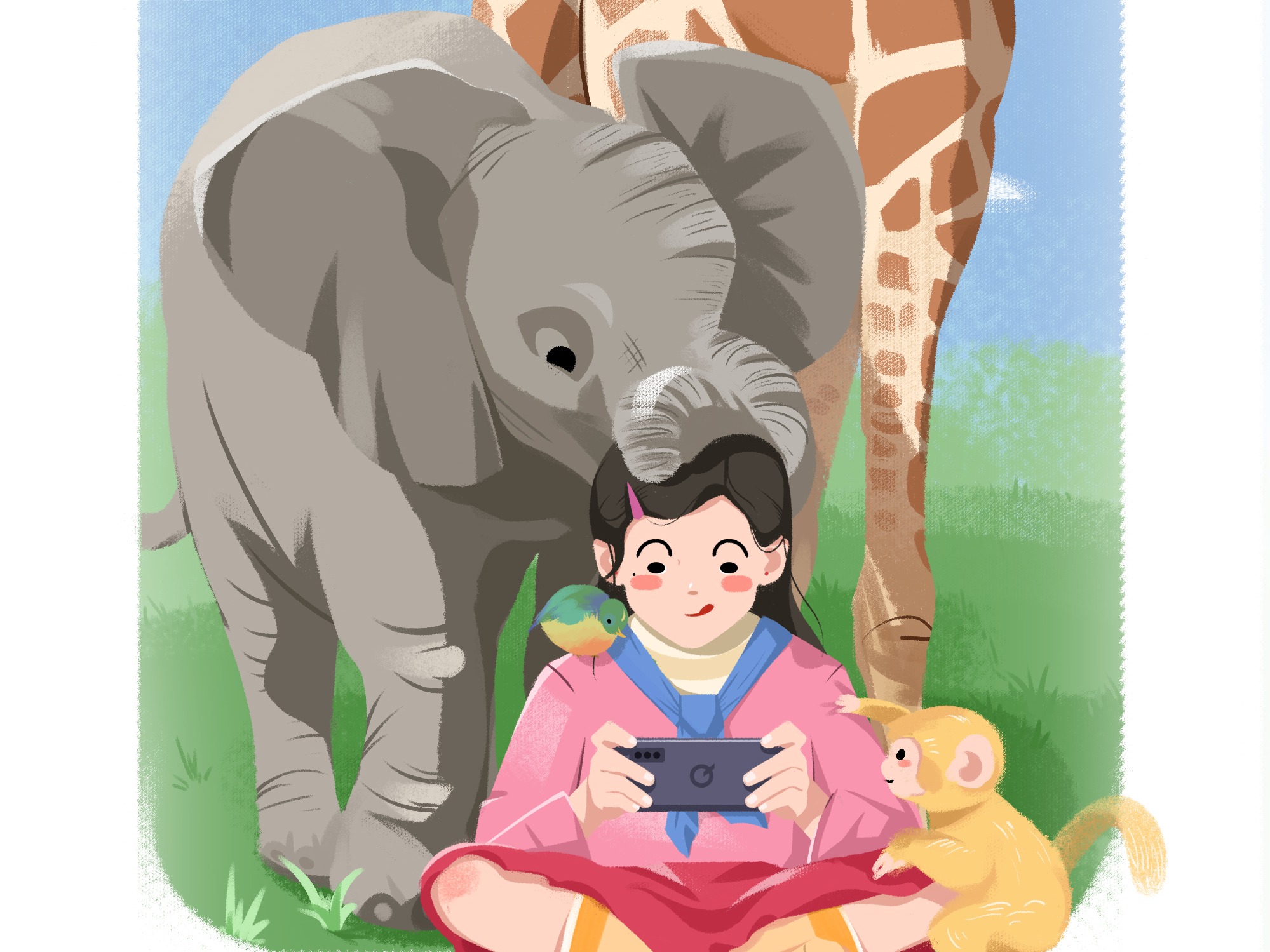 今日小画一_Queenie周六-站酷ZCOOL