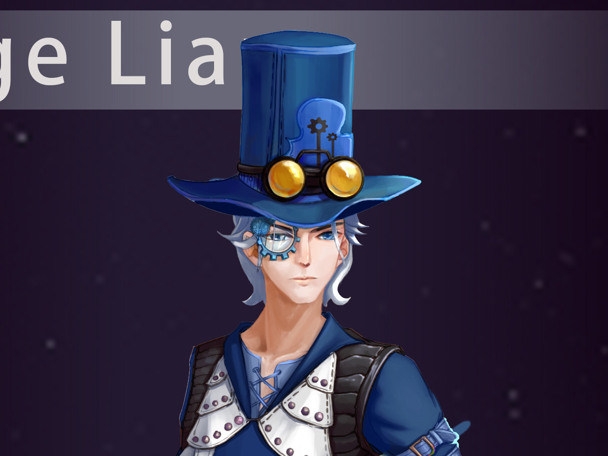 诸葛亮同人-蒸汽朋克_Sama酱-站酷ZCOOL