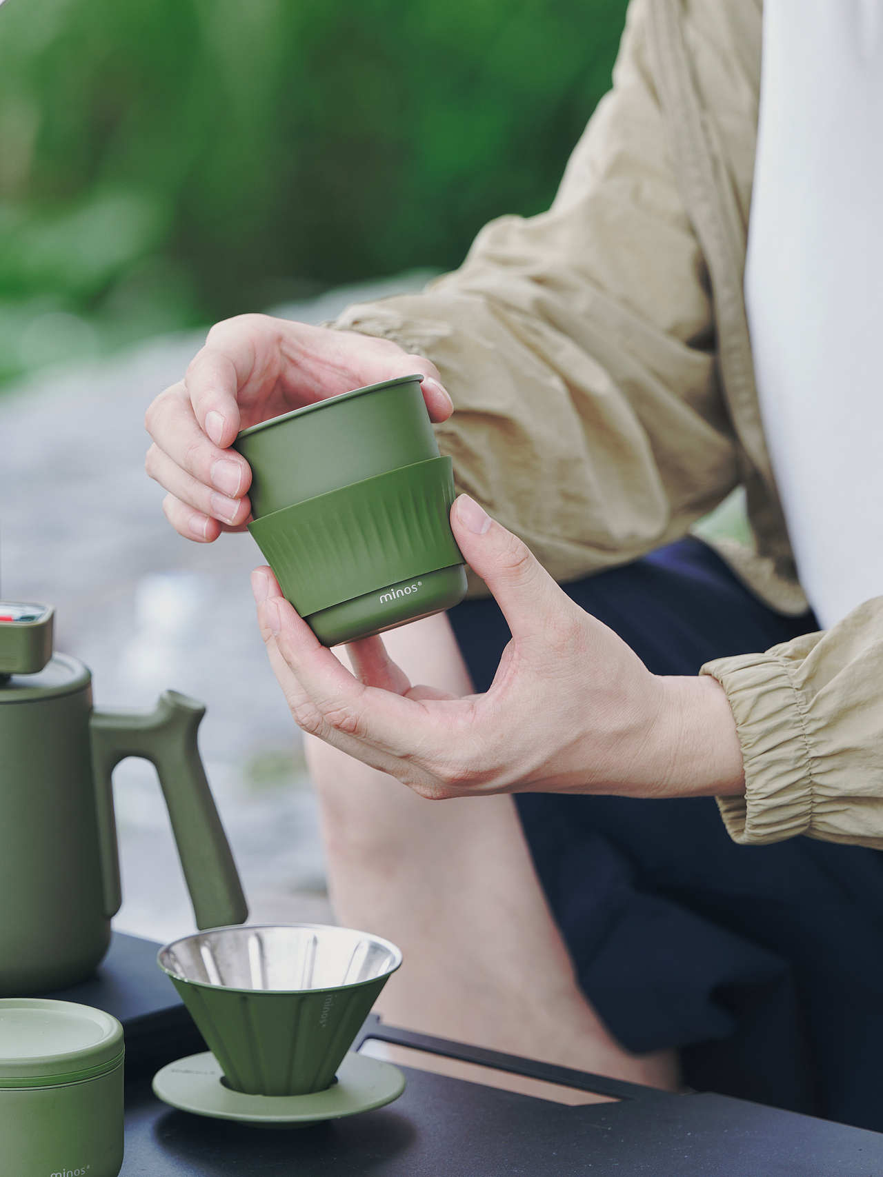 江门行/minos品牌咖啡户外套装短片/户外溯溪轻装图_蒋淮川-站酷ZCOOL