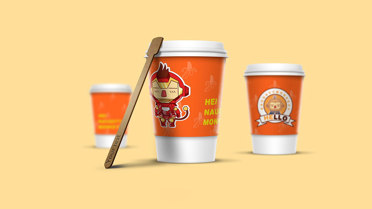 NAUGHTY MONKEY IP形象_侑子P1-站酷ZCOOL