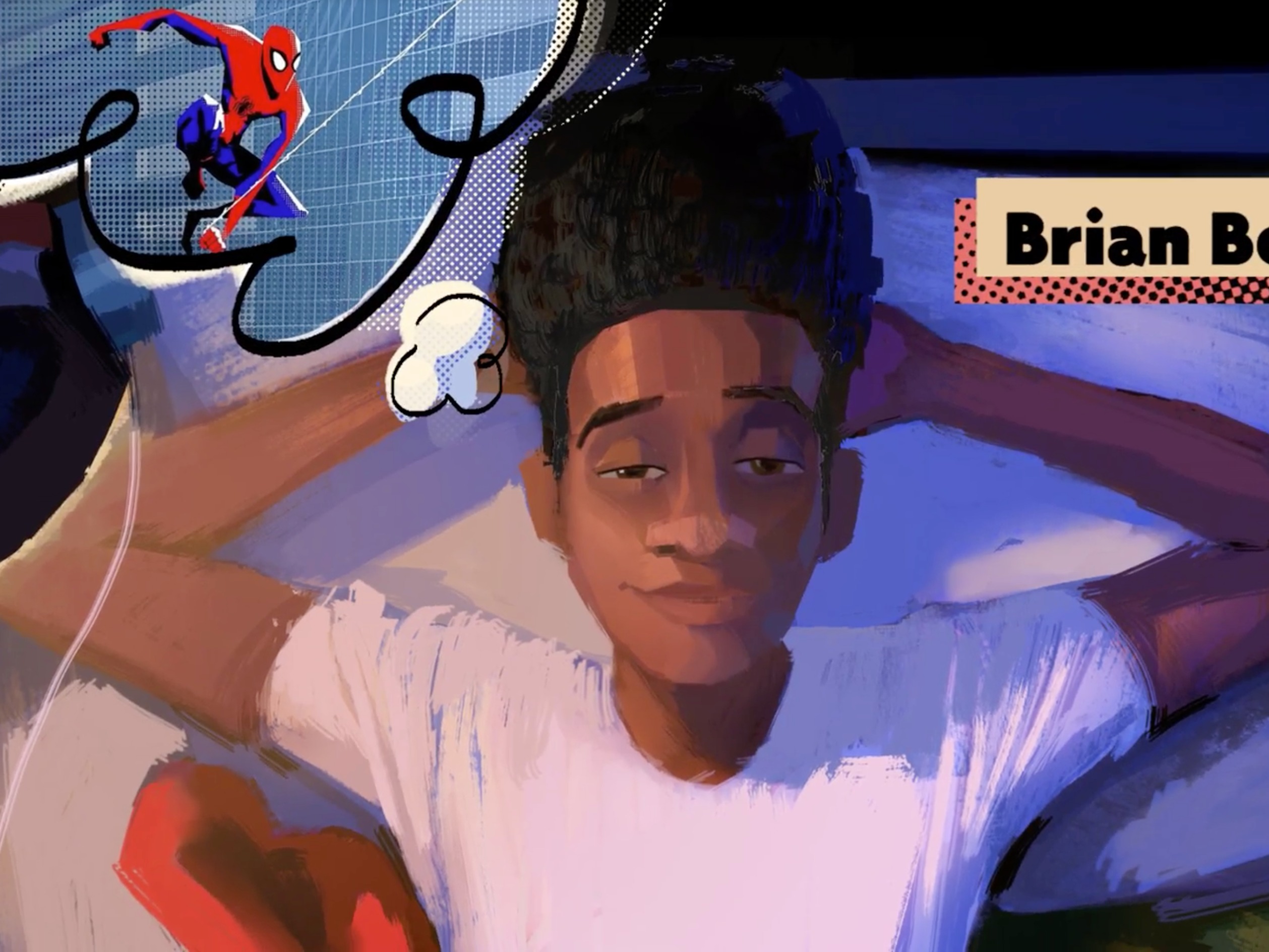 AE片头设计《蜘蛛侠平行宇宙》_DT豆头-站酷ZCOOL