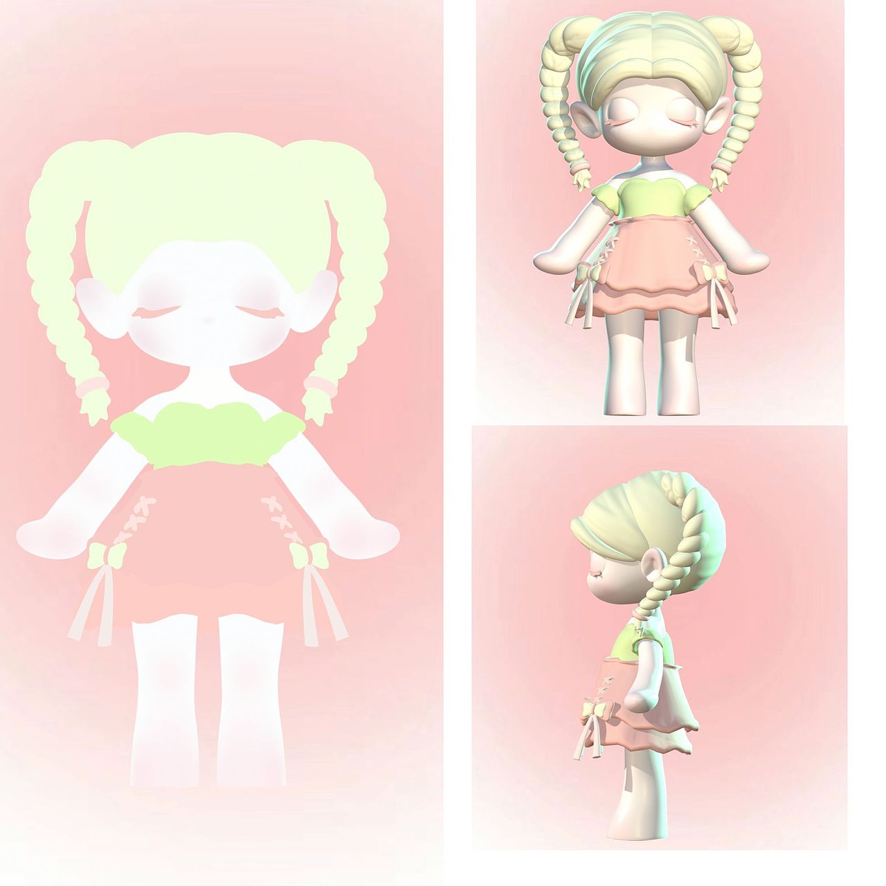 2d转3d nomad建模接单_小姜在nom-站酷ZCOOL