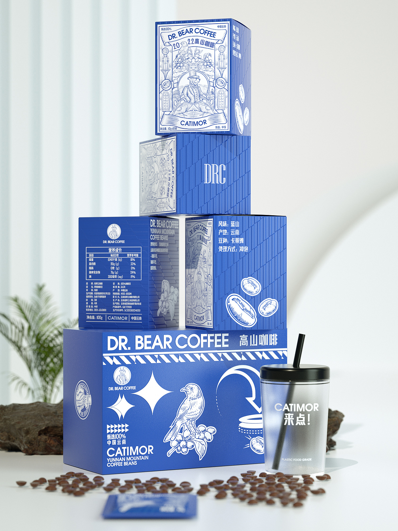 DR. BEAR COFFEE｜咖啡包装设计_有微设计-站酷ZCOOL