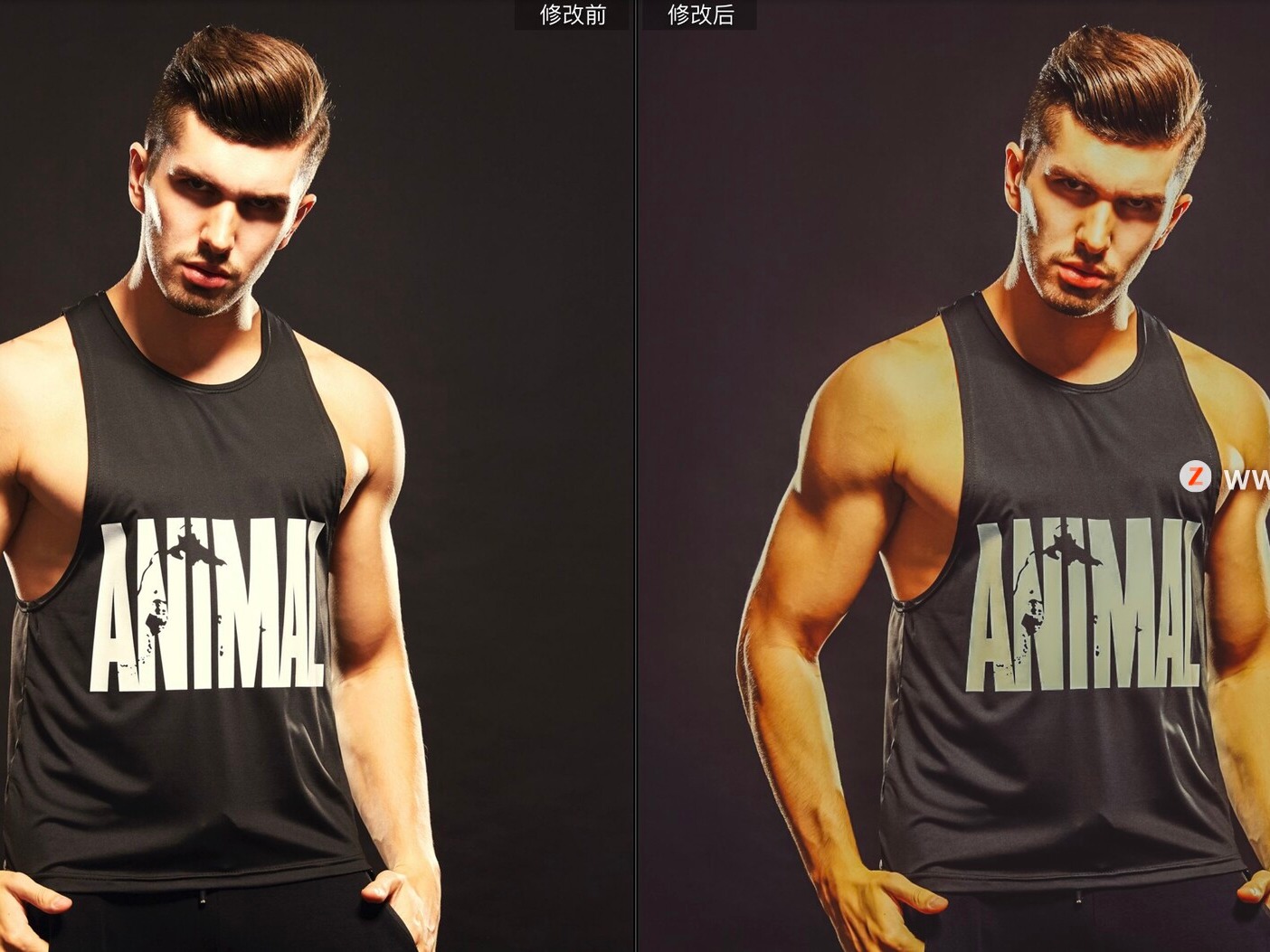 12个电影胶片健身运动人像LR调色预设_mac开心-站酷ZCOOL