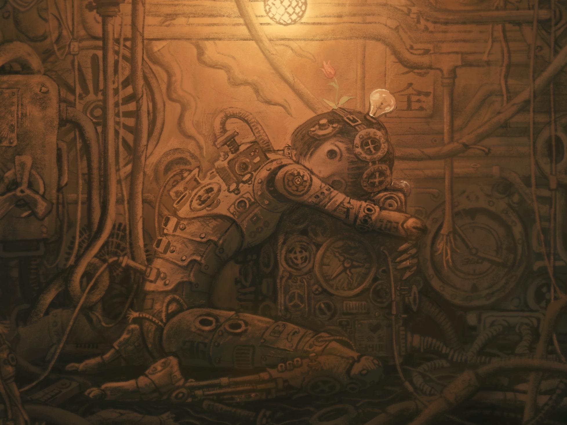 蒸汽少女_三金stump-站酷ZCOOL