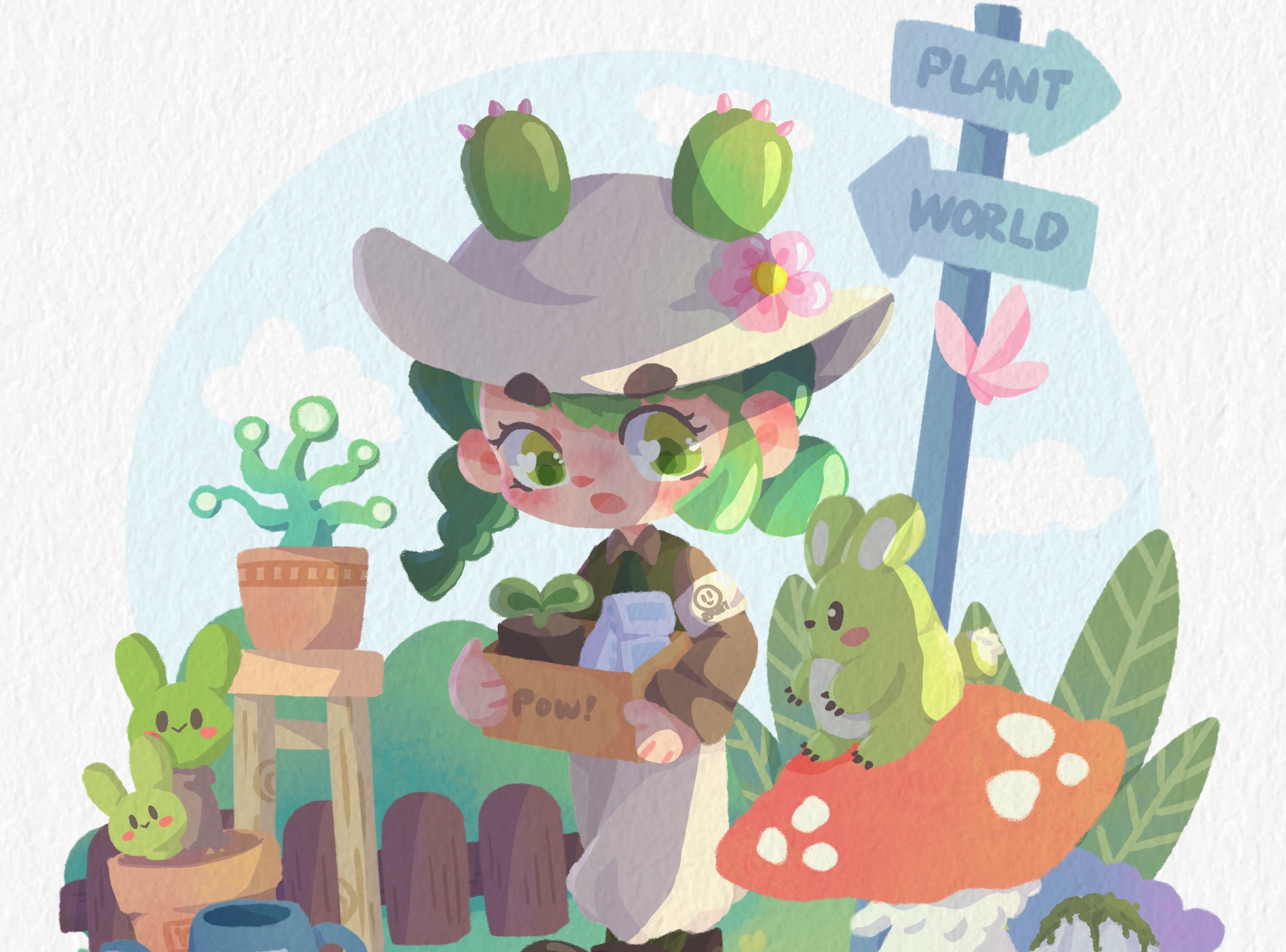 扁平风小场景插画_雨悸Yuki-站酷ZCOOL