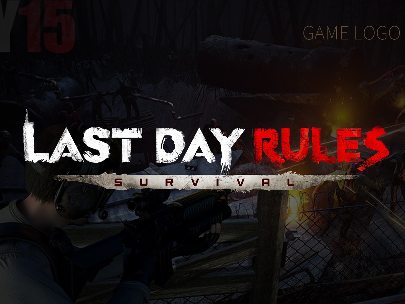 游戏logo-last days of rules_N十三-站酷ZCOOL