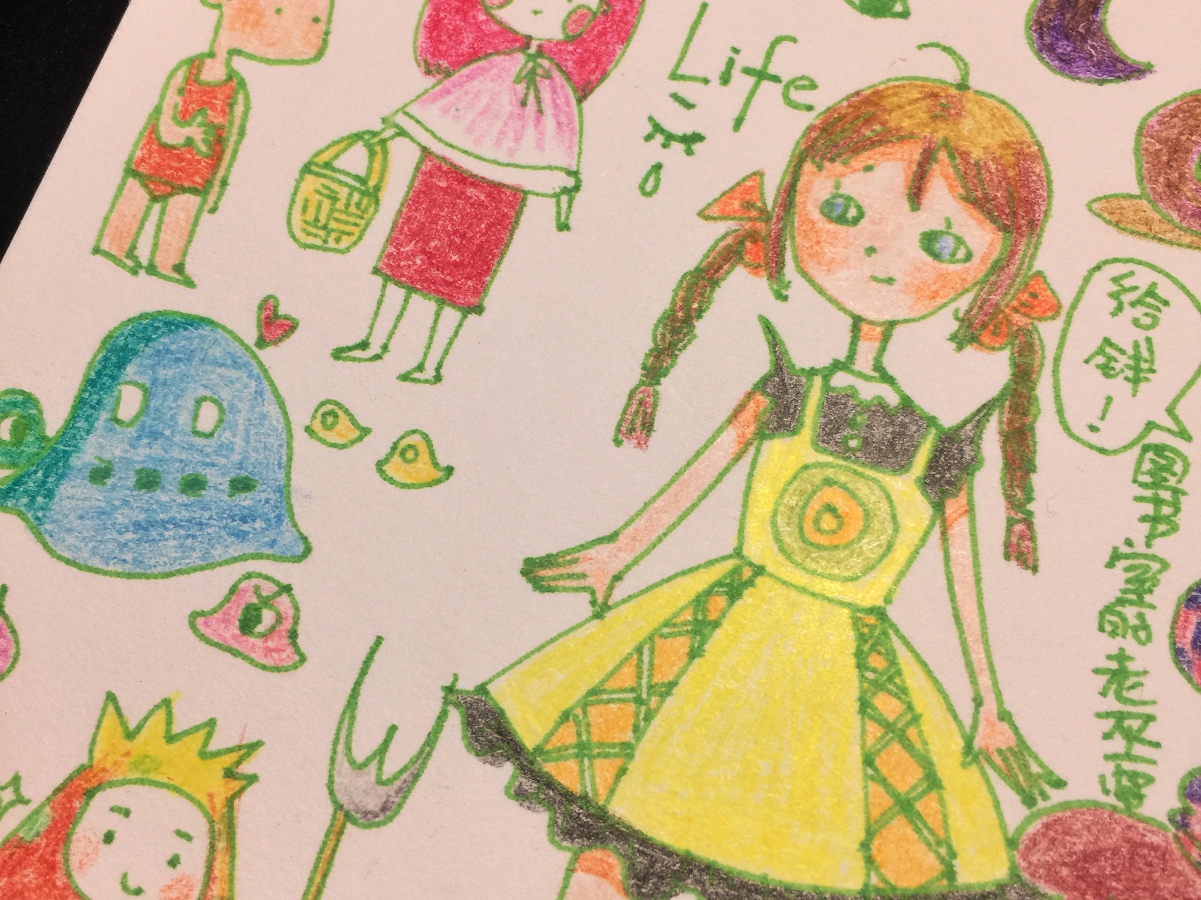 五年前一张小画_Alison_白薇-站酷ZCOOL