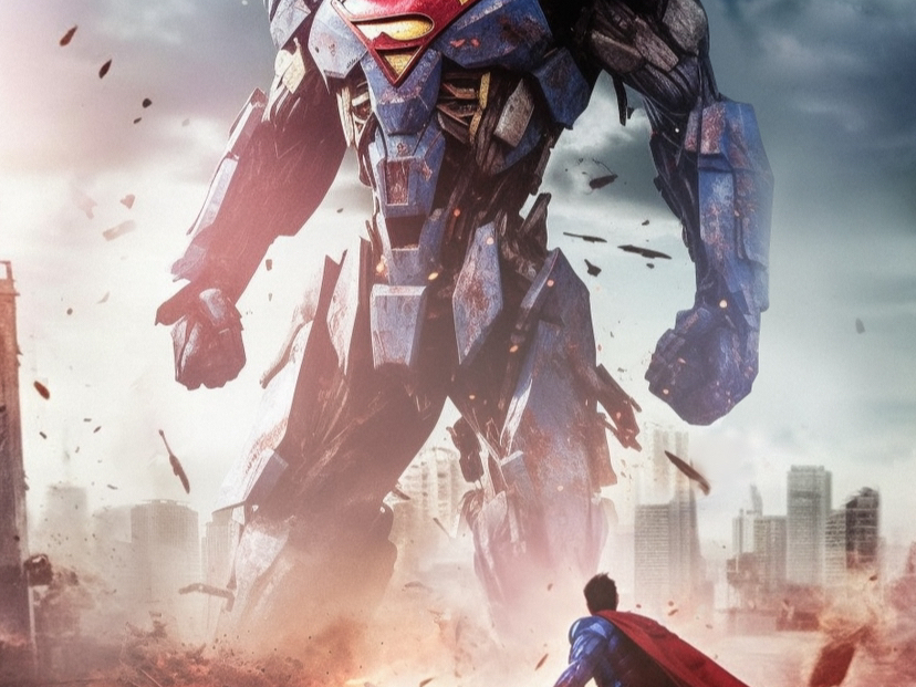 AI合成《超人vs超人）_Fan雨-站酷ZCOOL