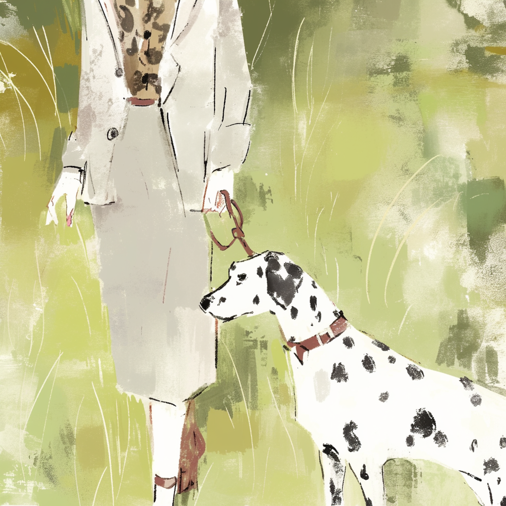 午后散步_Ye椰子猫-站酷ZCOOL