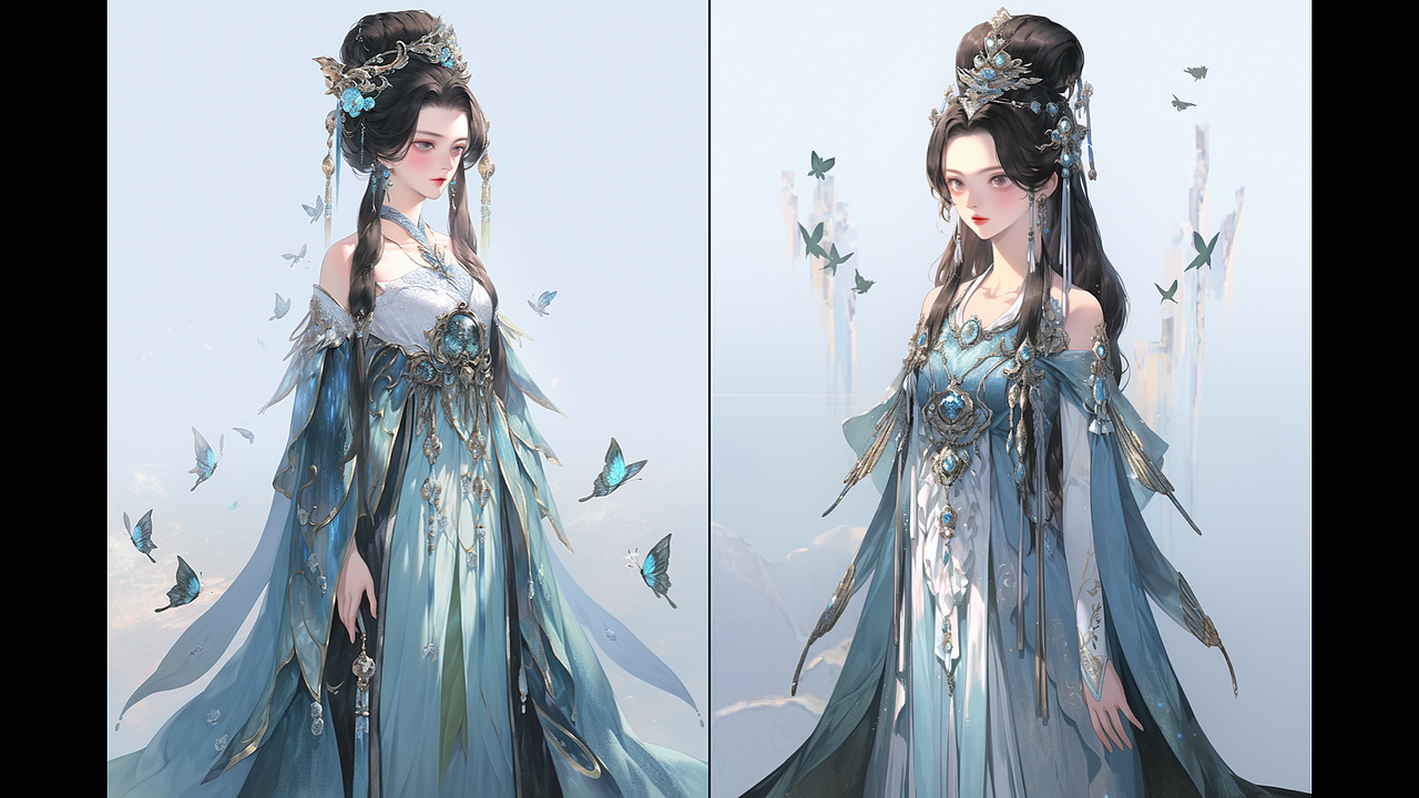 AI-虚拟项目（武侠类游戏）_插画师GFT-站酷ZCOOL