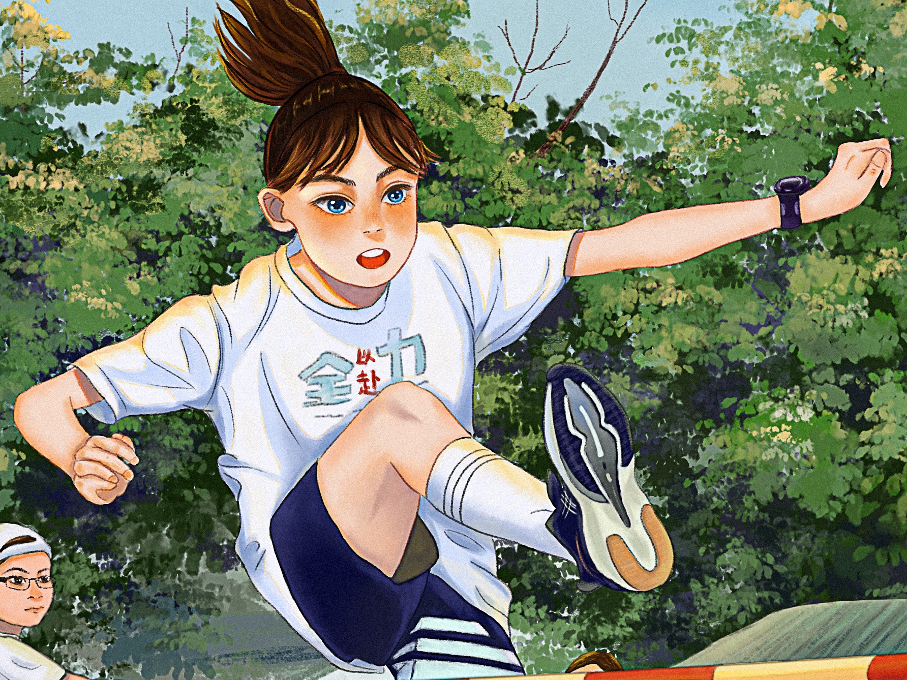 全力以赴_winnie温宁-站酷ZCOOL