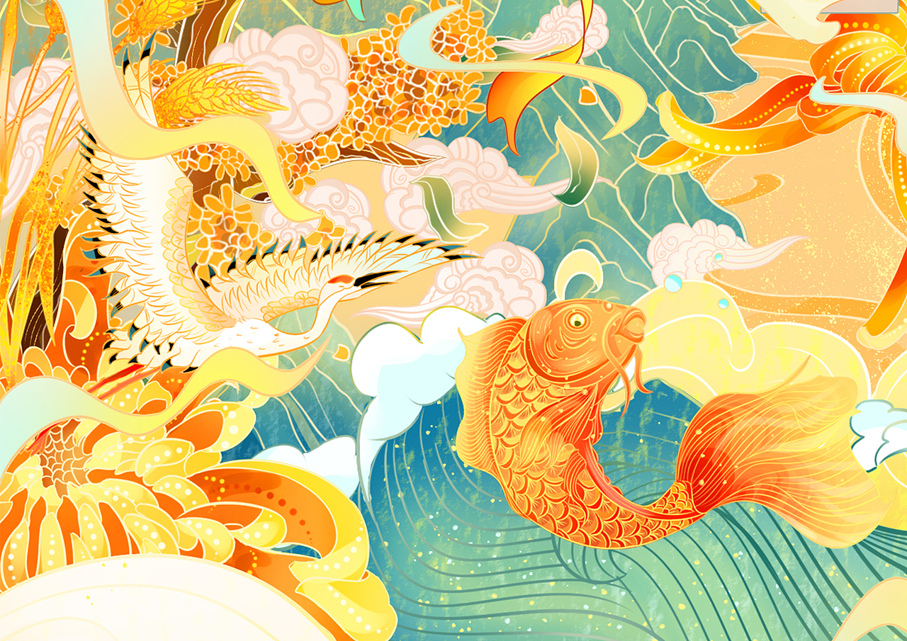 达利园包装插画设计_那仨Hang-站酷ZCOOL