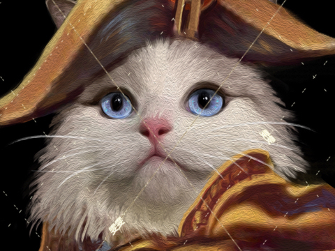 猫猫cg创作，喜欢可联系我_Cg插画雯雯酱-站酷ZCOOL