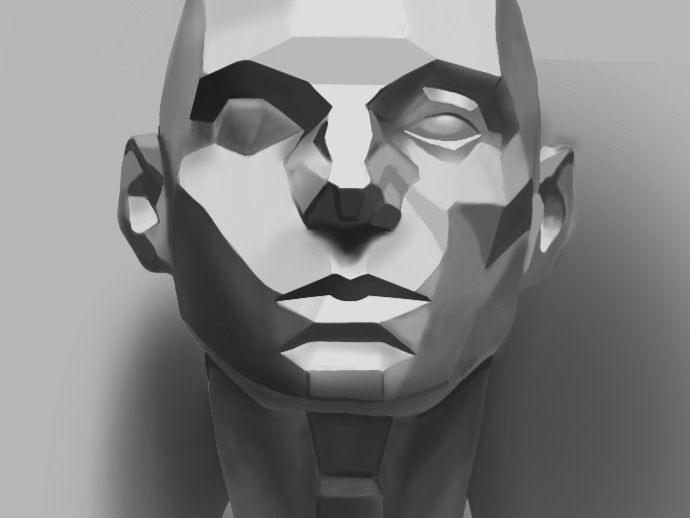 石膏头像_并非非凡-站酷ZCOOL