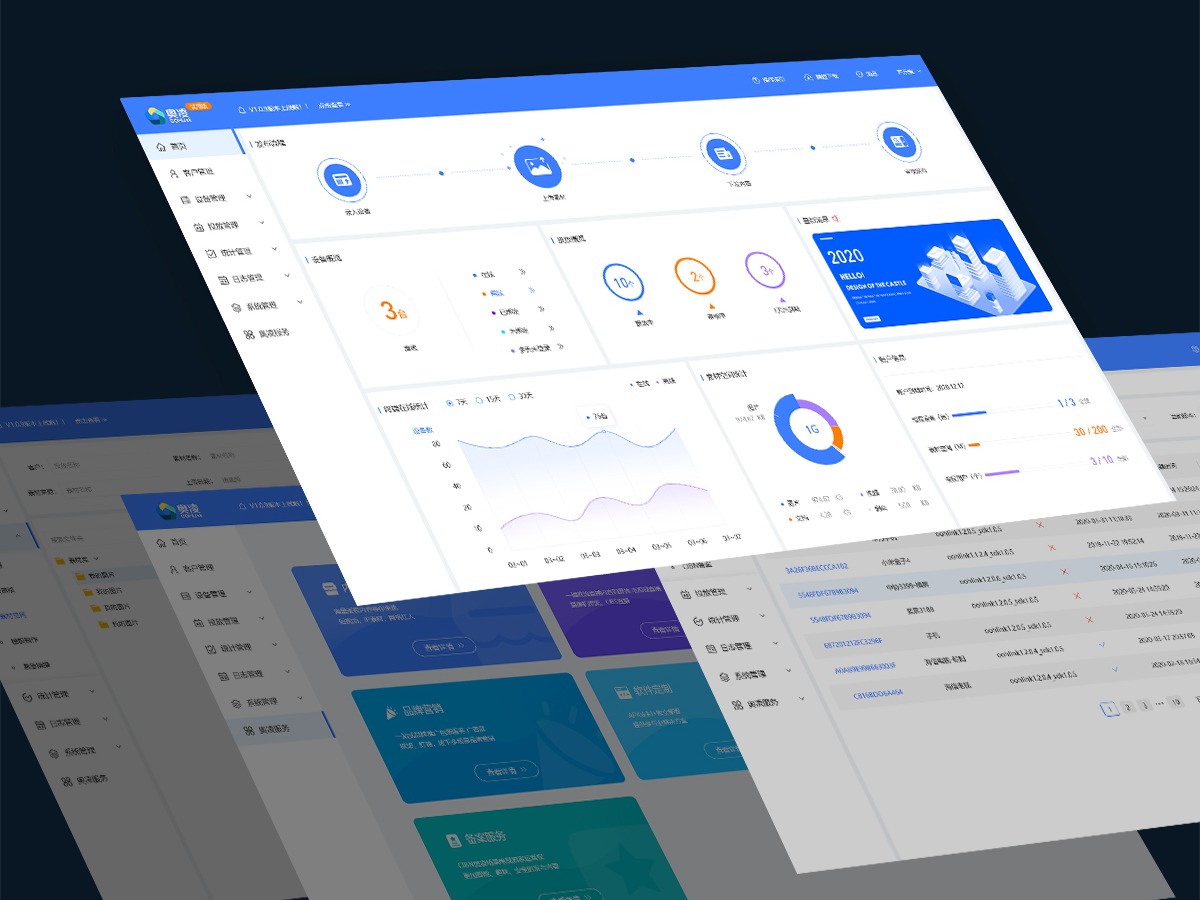 SaaS界面设计_一颗胡杨55-站酷ZCOOL