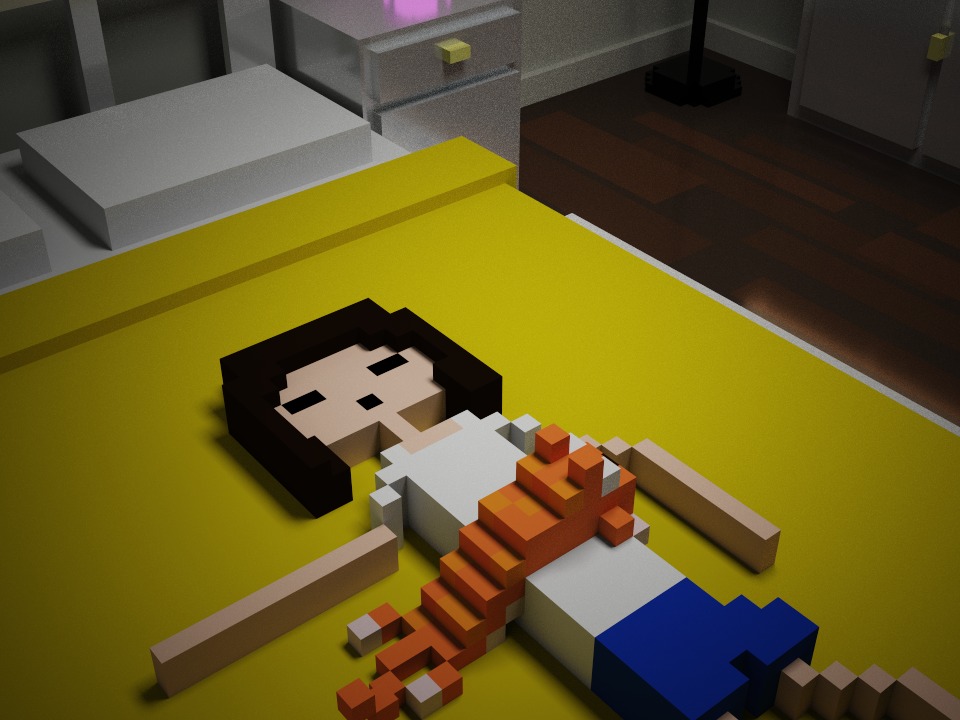 MagicaVoxel练习_X_doudou-站酷ZCOOL