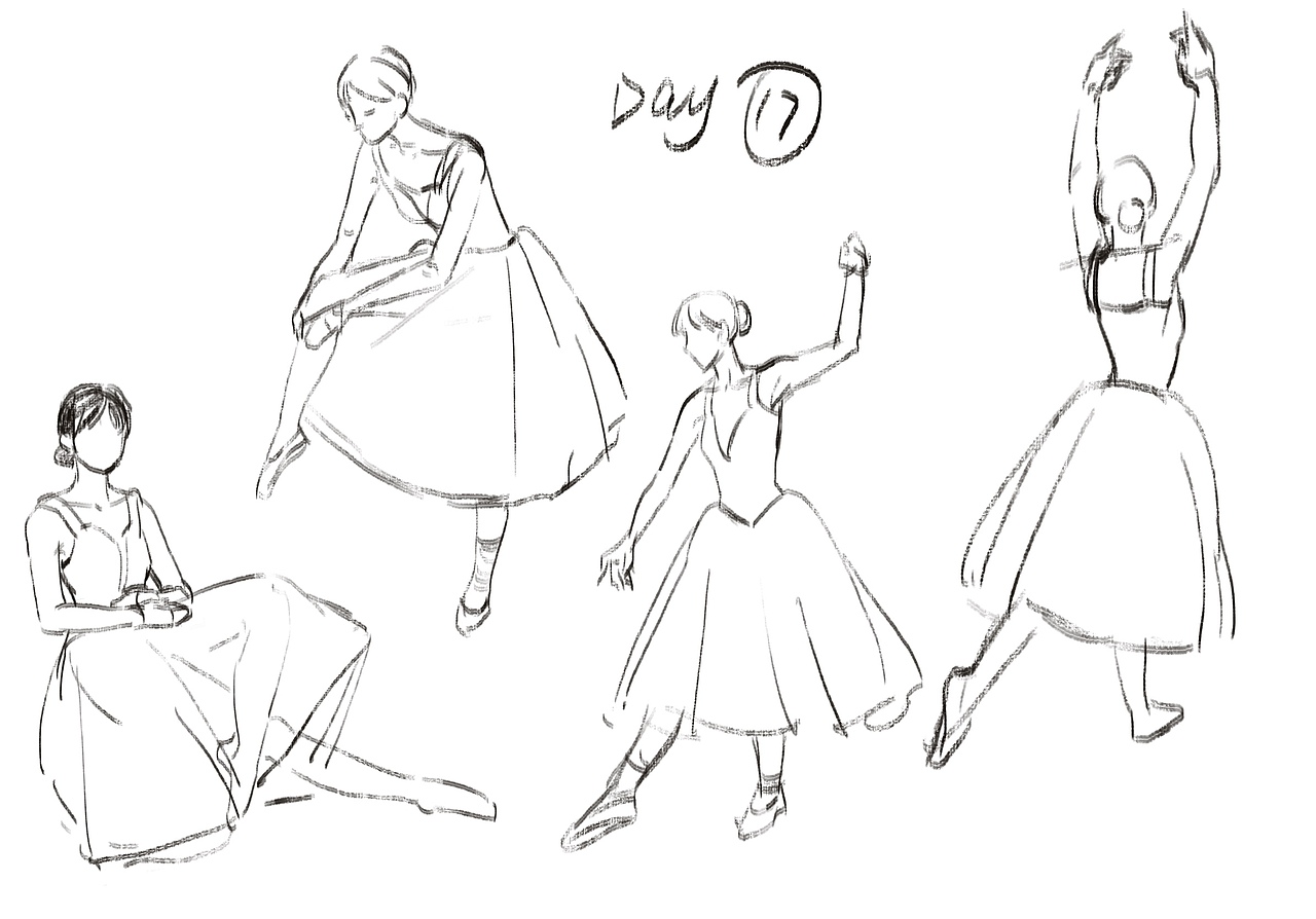 ＃速写60天挑战赛＃day17@速写班长_阿北北ouo-站酷ZCOOL