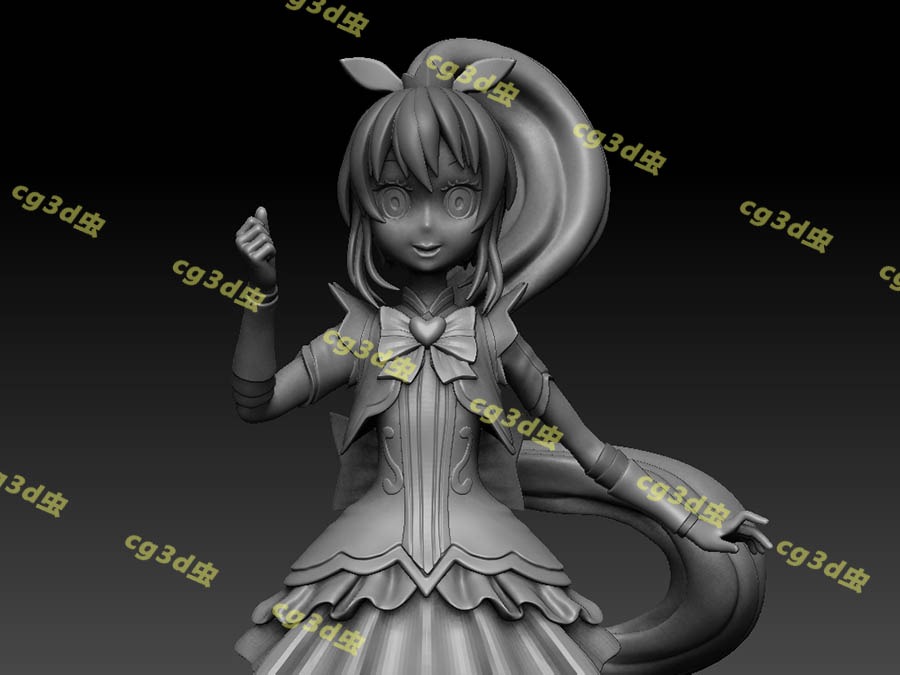 芭芭拉小魔仙_cg3d虫-站酷ZCOOL