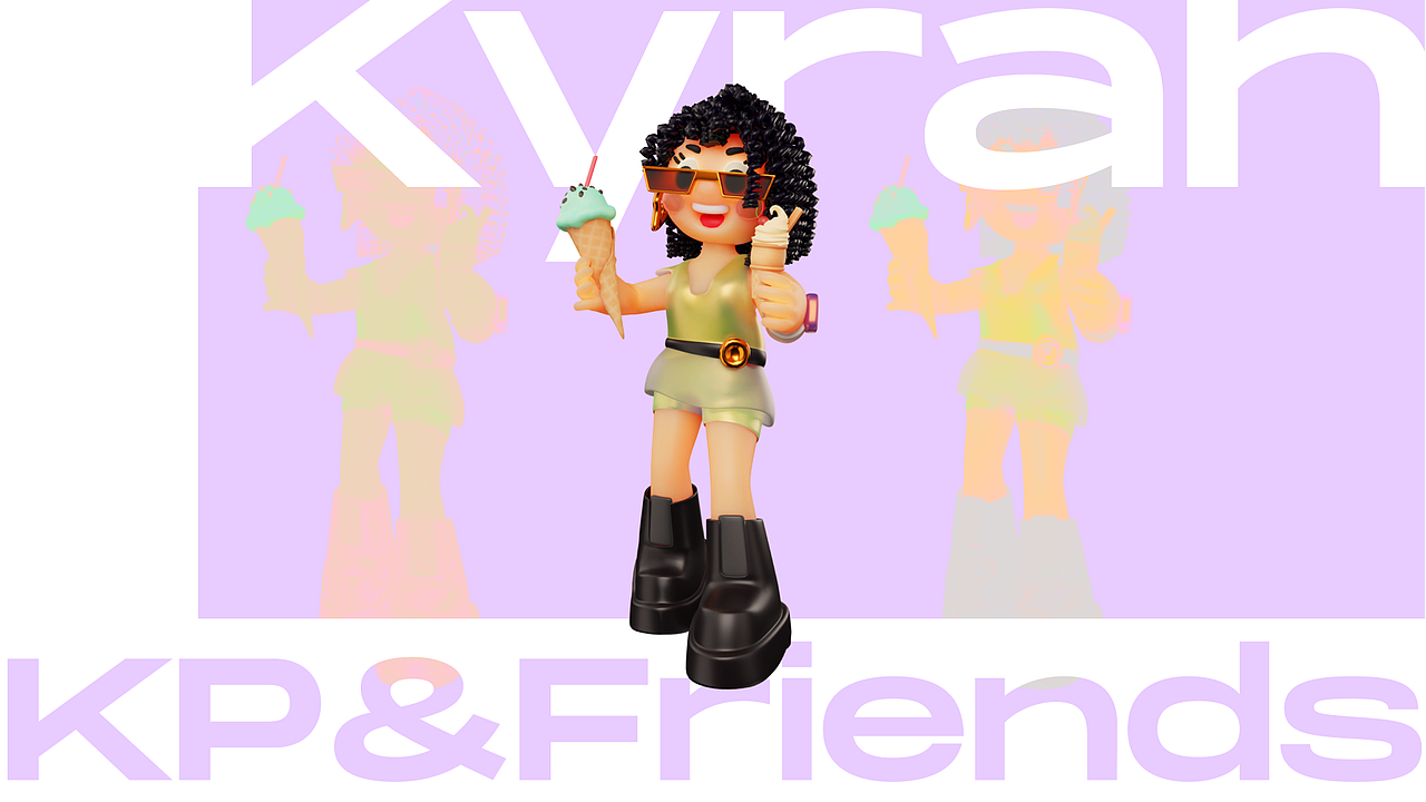 KP&Friends KP品牌IP形象设计 合集_夜猫的小鱼肝-站酷ZCOOL