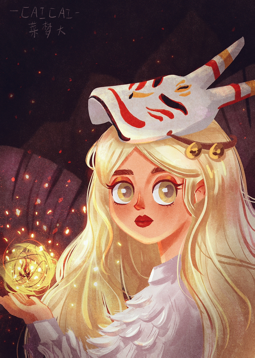 童话风插画合集_CAICAI菜梦大-站酷ZCOOL
