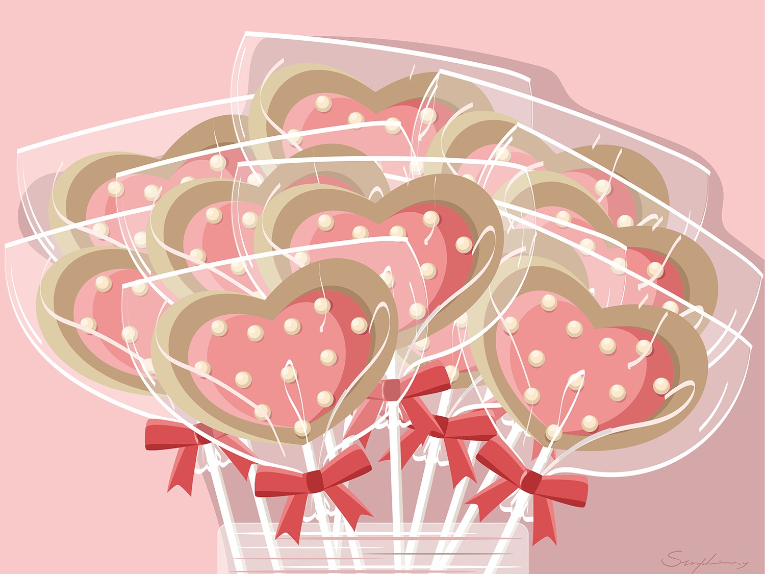 棒棒糖_肥兔兔Stephanie-站酷ZCOOL