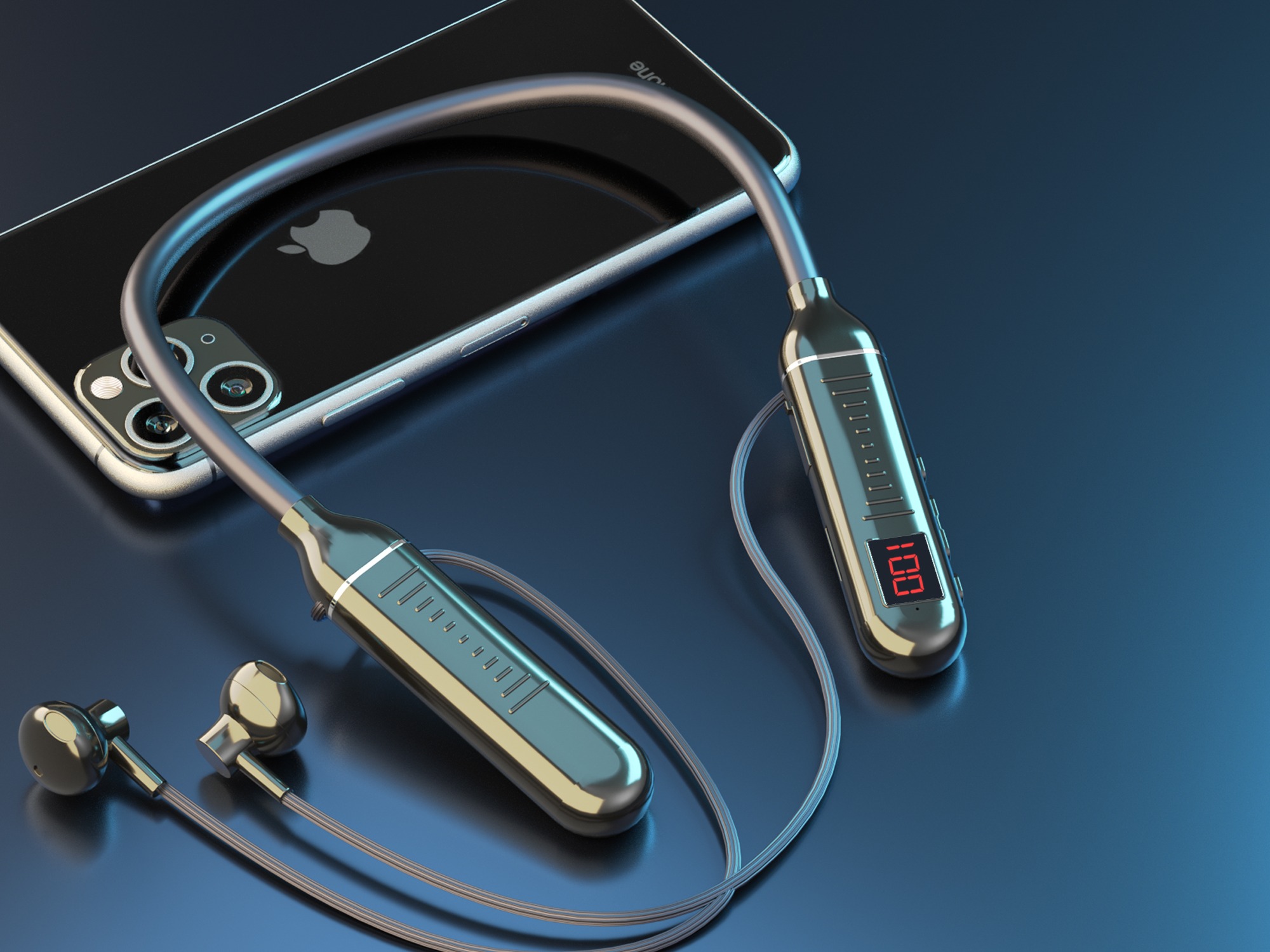 X6数显挂脖式详情页_骏驹-站酷ZCOOL