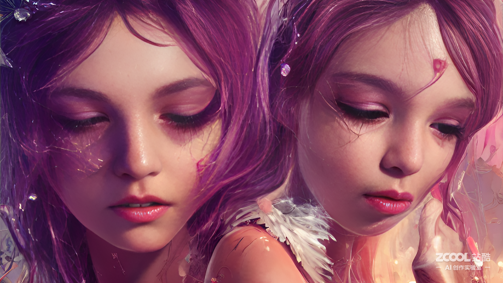 #AI创作实验室#漂亮美人_大囍啊-站酷ZCOOL