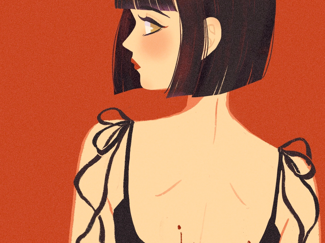 人物｜彼岸花少女_王果冻JW-站酷ZCOOL