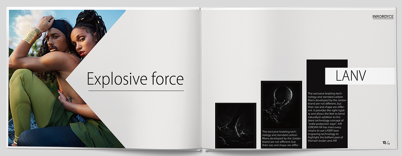 NIKE画册排版设计_LANV-站酷ZCOOL